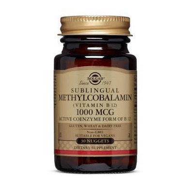 ᐉ Витамин B12 Solgar Sublingual 12 1000 mcg 30 nuggets