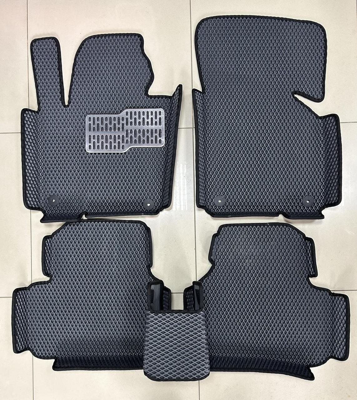 ᐉ Килимки автомобільні з бортиками EVA для Volkswagen Touran 2003 ...