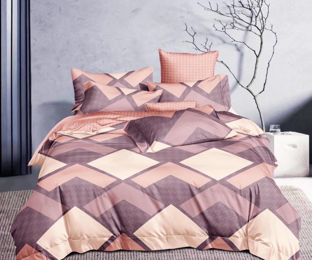 ᐉ Комплект постільної білизни Локриця полуторний на резинці сатин 2029815990 • Краща ціна в