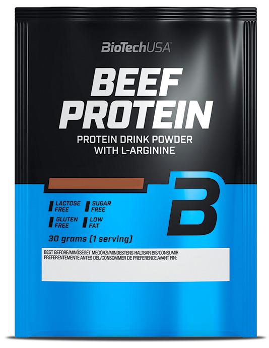 ᐉ Протеин BiotechUSA BEEF Protein Strawberry 30 г (00000012125)