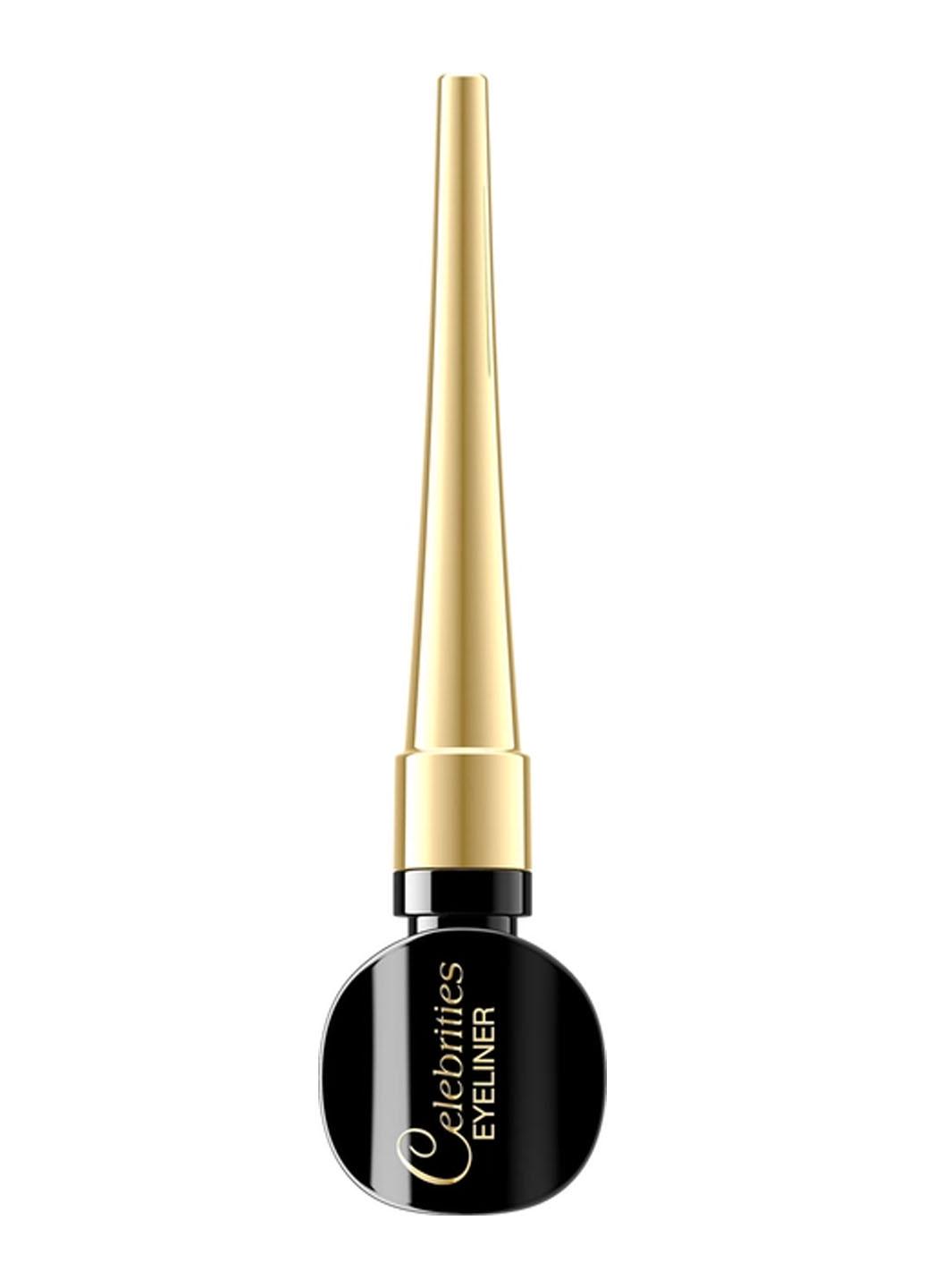 ᐉ Подводка для глаз Eveline Celebrity Eyeliner 3 мл Черный (527247 ...