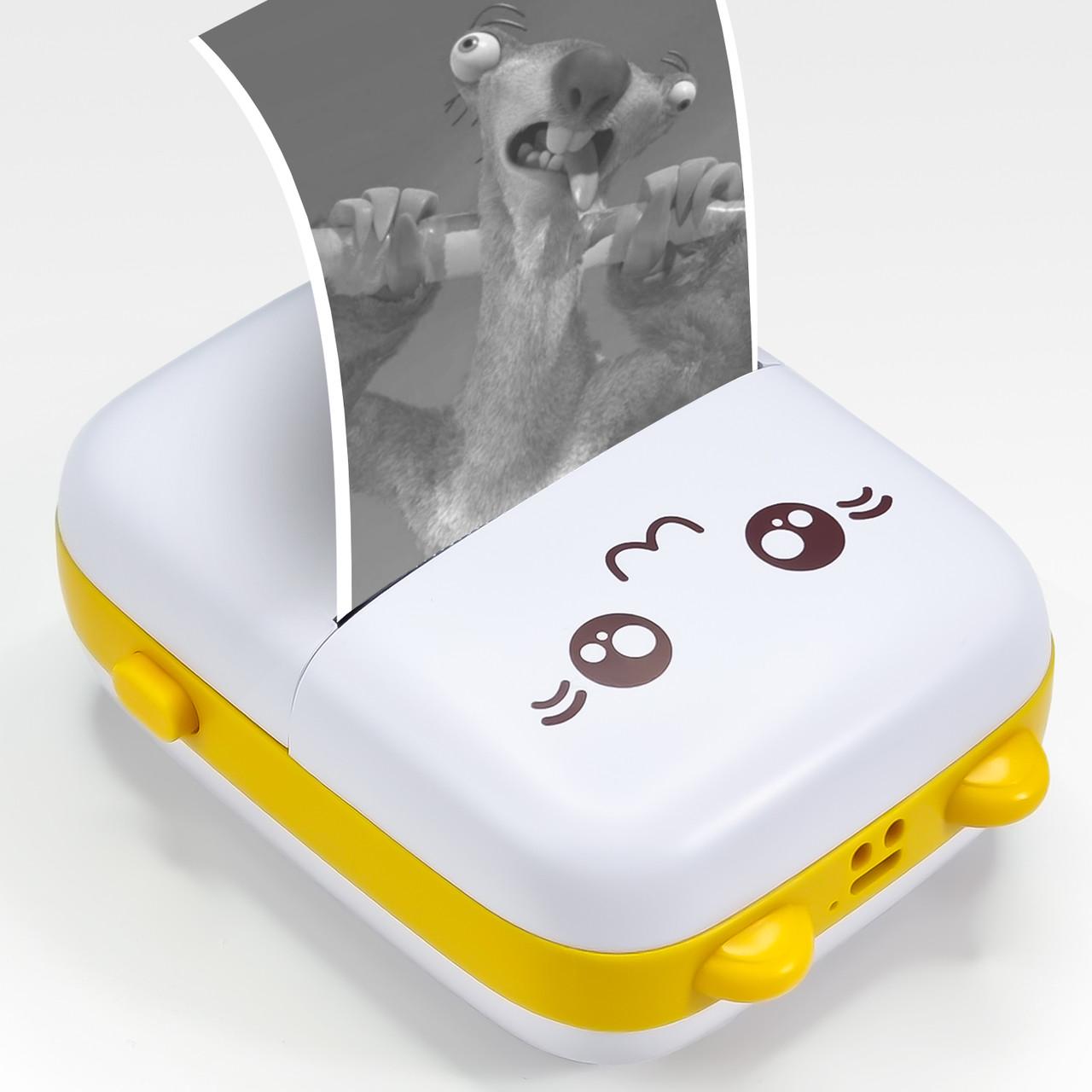 ᐉ Термопринтер портативный JETIX Mini printer Yellow (12115031 ...