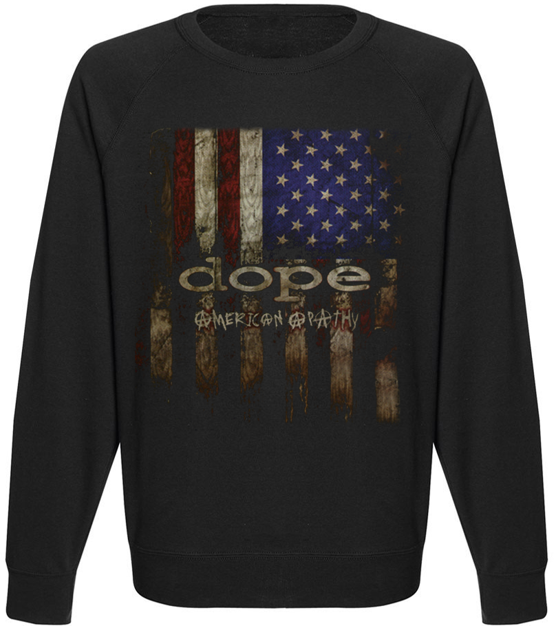 ᐉ Свитшот "Dope - American Apathy" M Черный
