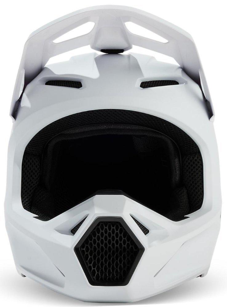 ᐉ Мотошлем Fox V1 HELMET SOLID L Matte White (46233) • Купить в Киеве ...