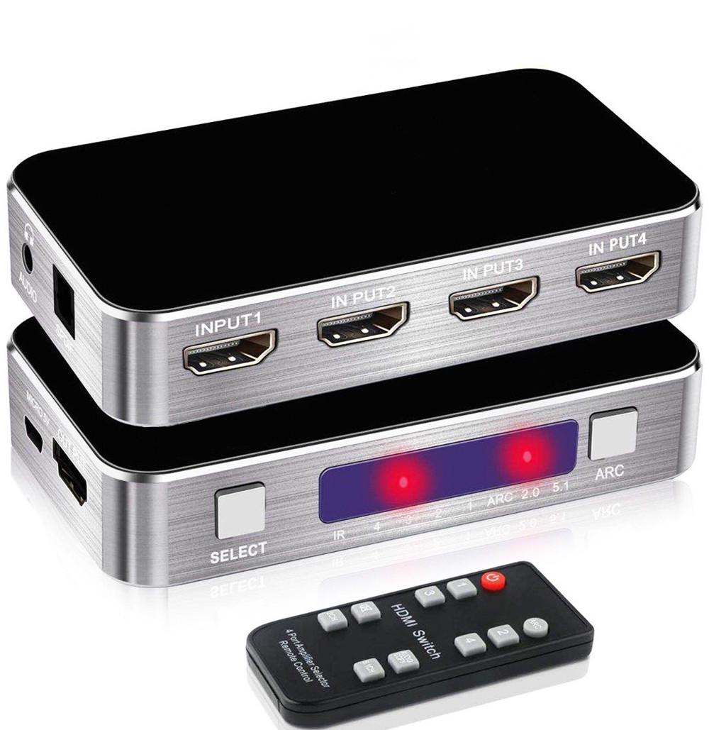 ᐉ HDMI коммутатор-свитч на 4 порта Digital Lion HVS-04 ...