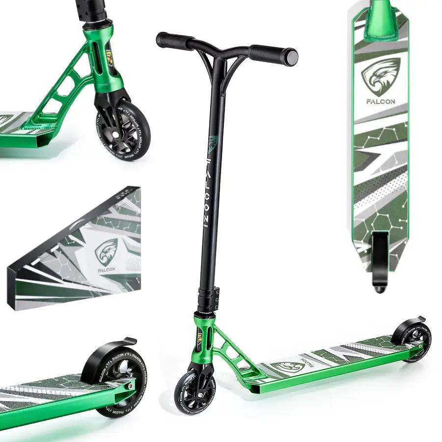ᐉ Трюковой самокат Falcon Pro FAL-0001 Black/Green • Купить в Киеве ...