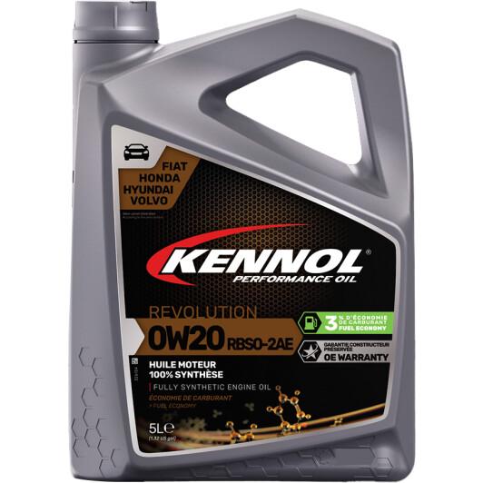 Моторне мастило KENNOL Revolution RBSO-2AE 0W20 5 л (192453) • Краща ціна в Києві, Україні ...