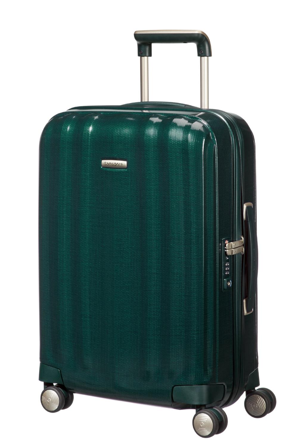 ᐉ Чемодан Samsonite LITE-CUBE 55x40x20 см Темно-зеленый (33V*04004 ...