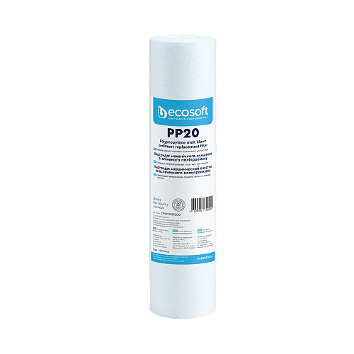 ᐉ Комплект картриджів зі спіненого поліпропілену Ecosoft PP20 2,5"х10 ...