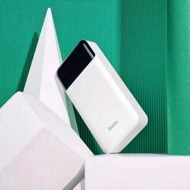 ᐉ Повербанк Hoco J102A 20W 20000mAh USB/Type-C White (259634) • Купить ...