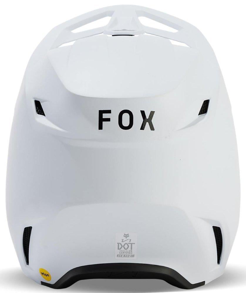 ᐉ Мотошлем Fox V1 HELMET SOLID L Matte White (46233) • Купить в Киеве ...
