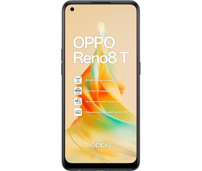 ᐉ Смартфон Oppo Reno 8T 8/128Gb CPH2481 UA UCRF NFC Midnight Black ...