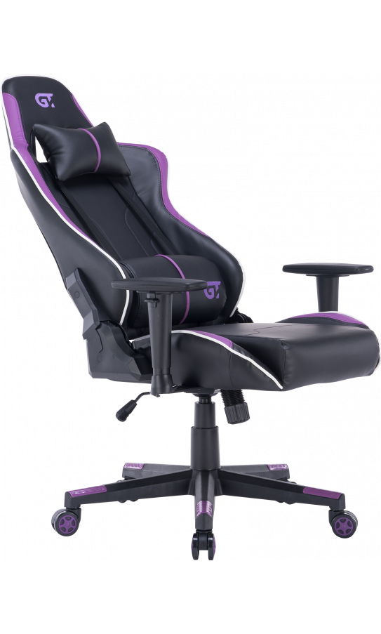 ᐉ Геймерское кресло с TILT GT Racer X-2528 Черно-фиолетовый • Купить в ...