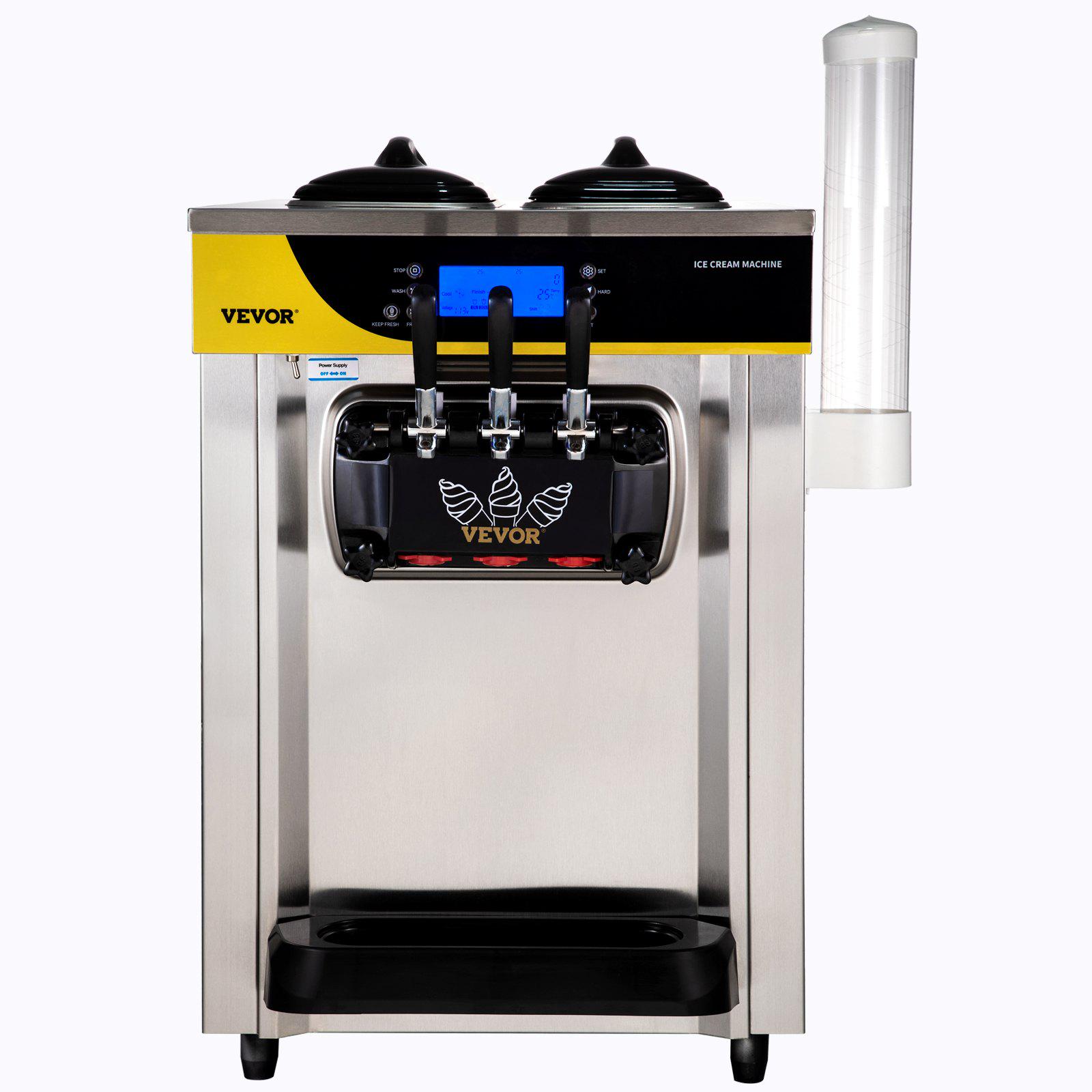 ᐉ Машина для приготовления мороженого Vevor с PK дисплеем 2200W ...