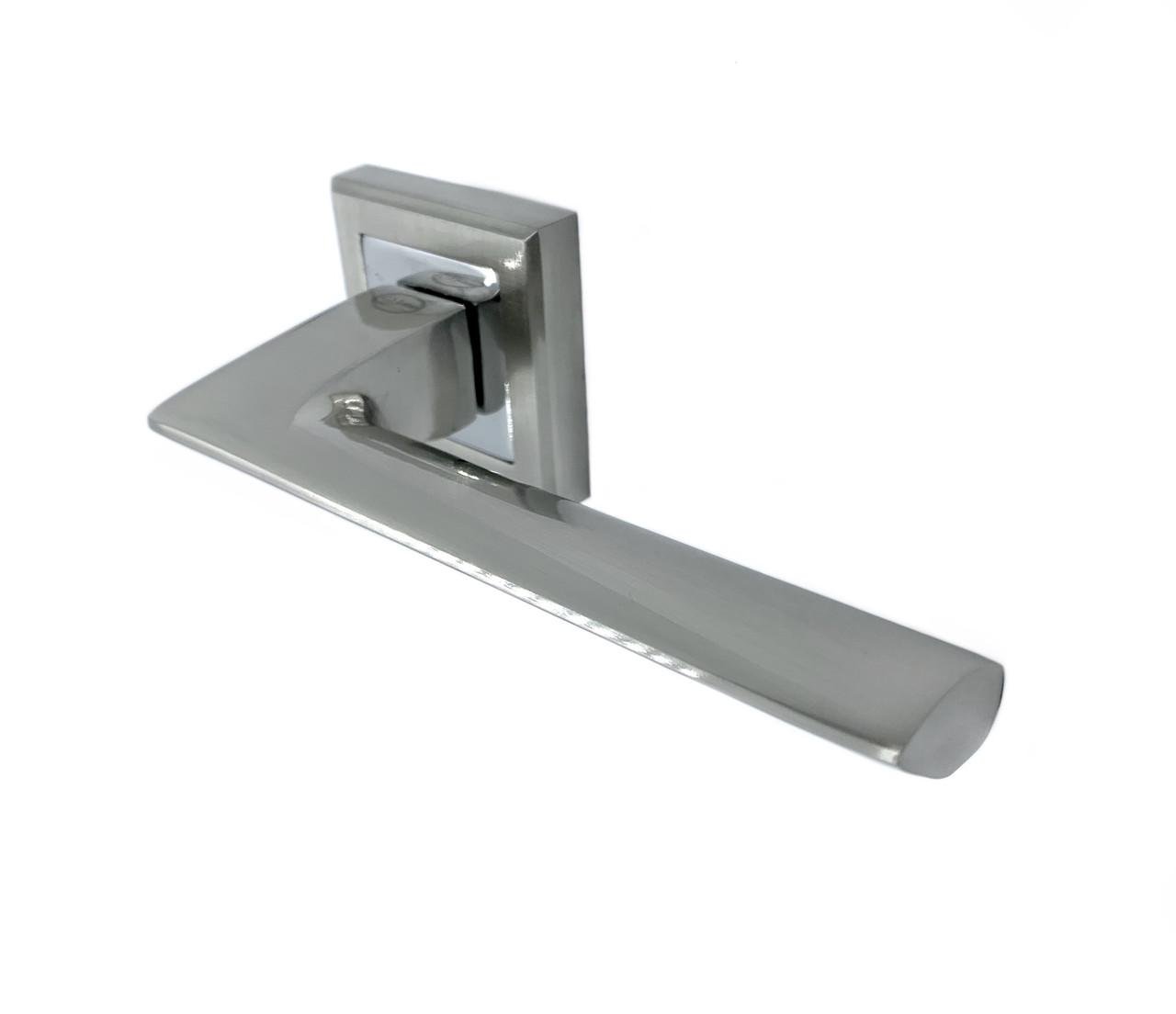 ᐉ Врізний замок для дверей з ручками Vortex As 11 Sn СР Wc з засувкою