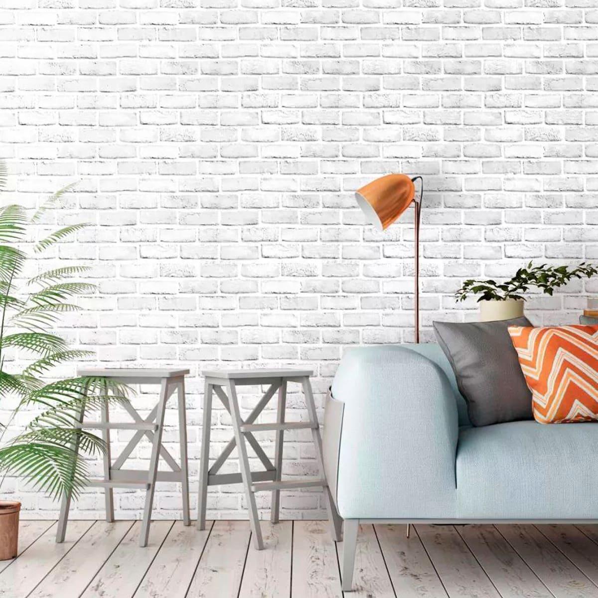 ᐉ Обои виниловые на бумажной основе Sticker Wall 0,53х9,5 м кирпич лофт ...