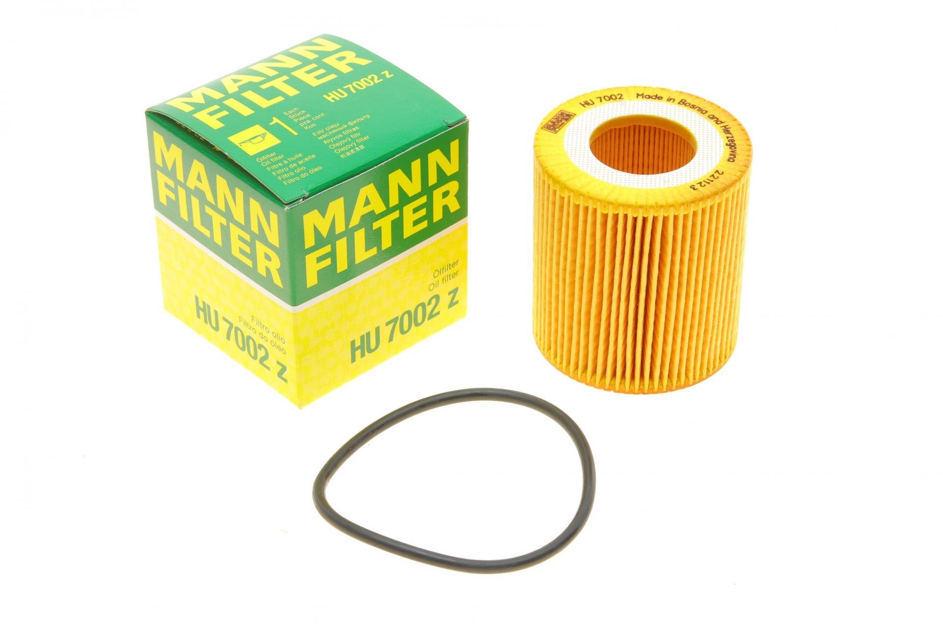 ᐉ Фільтр масляний Mann-Filter для Ford Ranger 2,2/3,2TDCi 11- (HU 7002 ...
