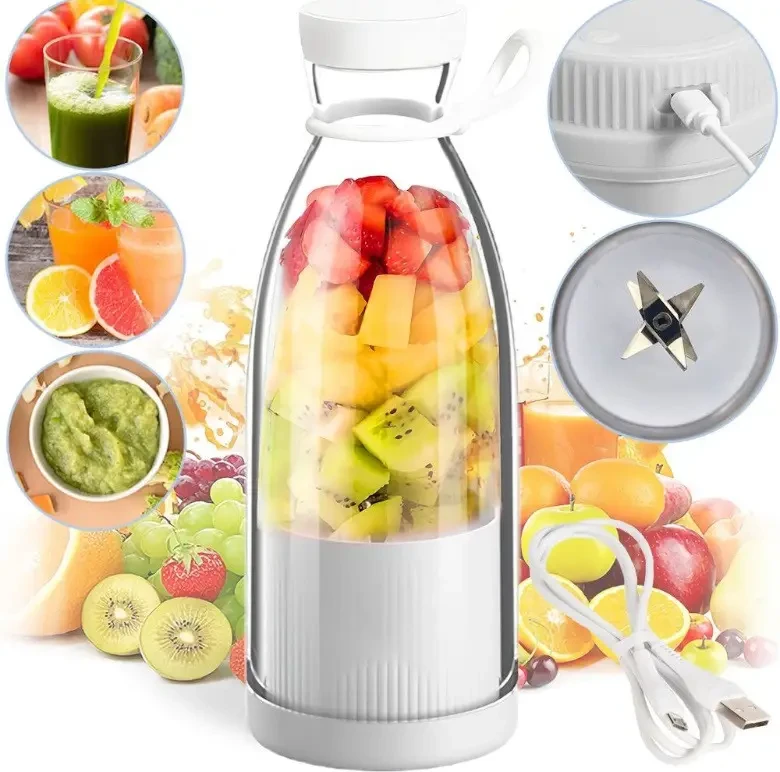 ᐉ Бутылка-блендер аккумуляторный MINI JUICER 234513 USB 1200 мАч ...