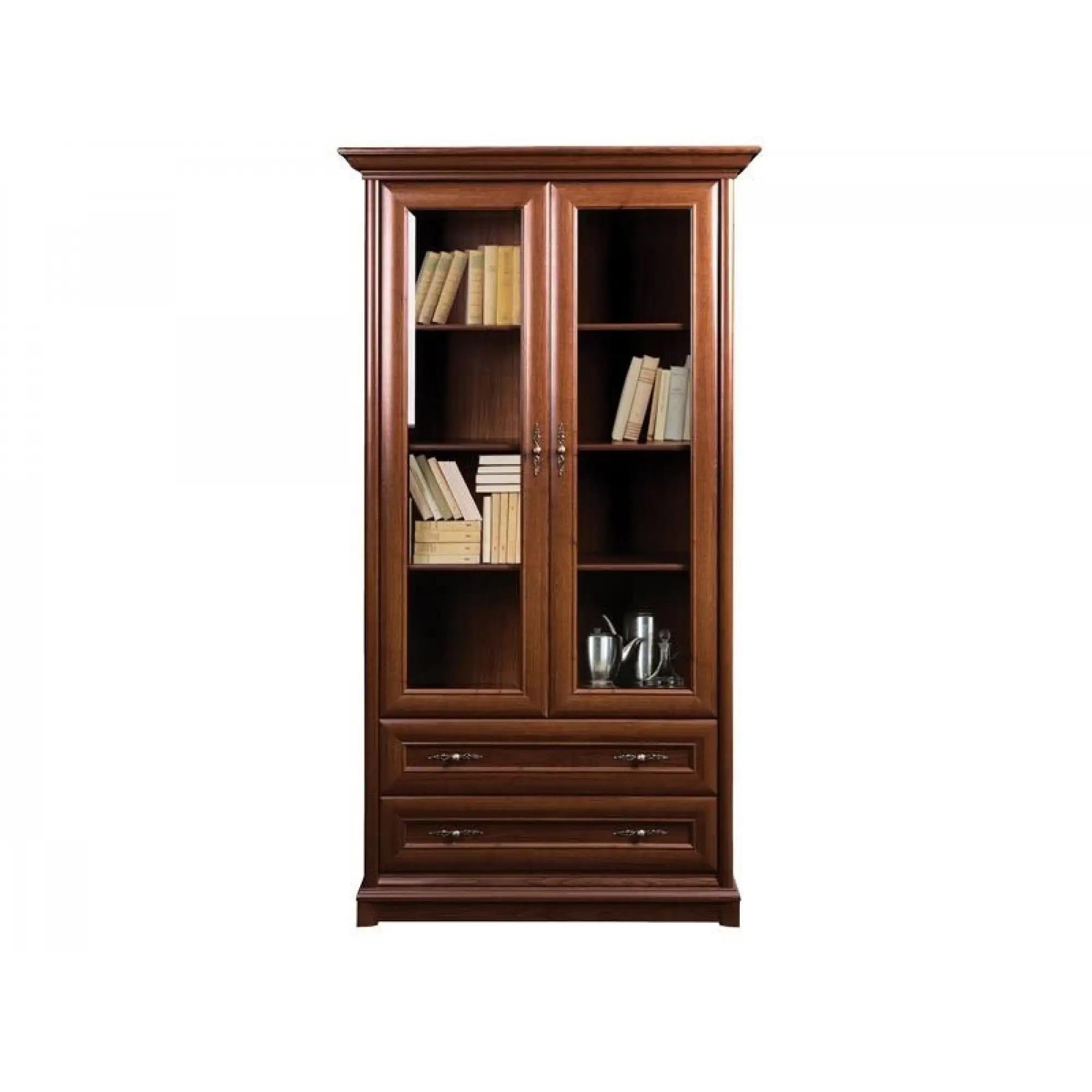 ᐉ Пенал-витрина Гербор Соната 2d/2s Каштан (GRB-1074) • Купить в Киеве, Украине • Лучшая цена в ...