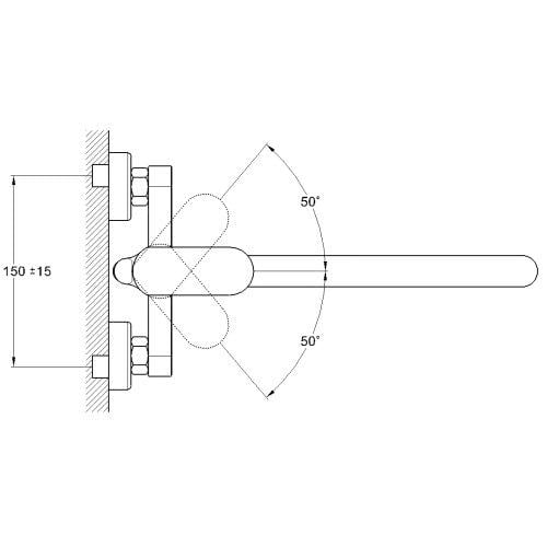 ᐉ Смеситель для ванны Zegor GAB7-А136 однорычажный • Купить в Киеве ...