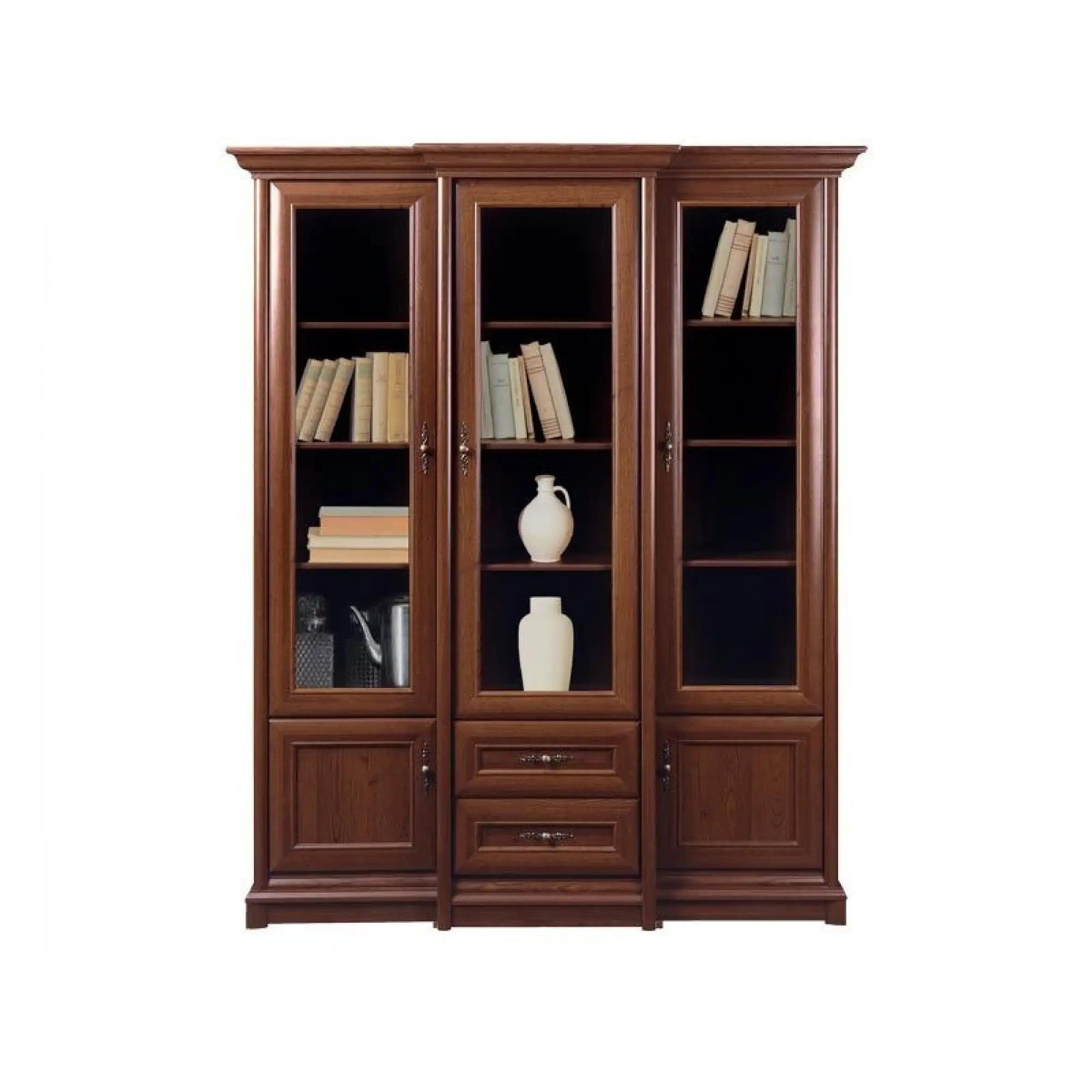 ᐉ Пенал-вітрина Гербор Соната 3w/2s Каштан (GRB-1075) • Краща ціна в Києві, Україні • Купити в ...