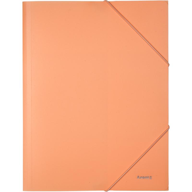 ᐉ Папка Axent Pastelini на резинках А4 полипропилен Персиковый (1504-42-A) • Купить в Киеве ...