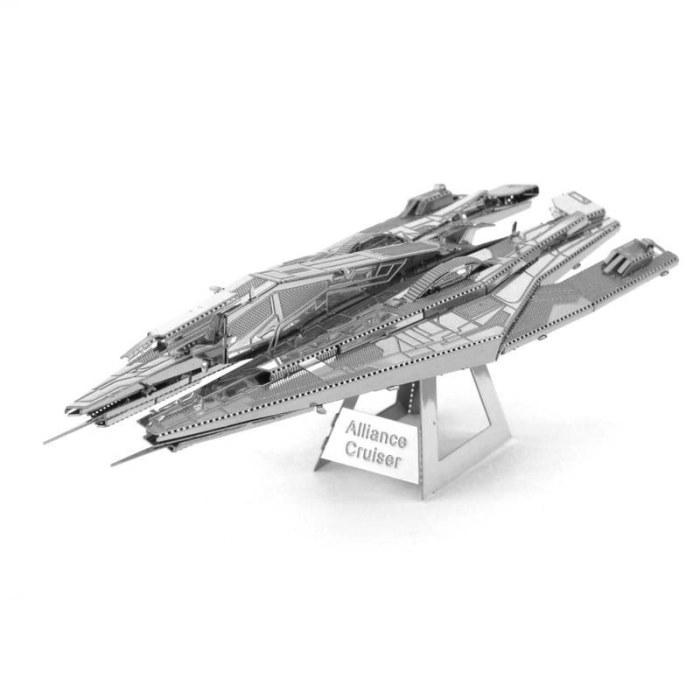 ᐉ Пазл металевий 3D Mass Effect Alliance Cruiser 8,8x3,8x3,1 см (831 ...