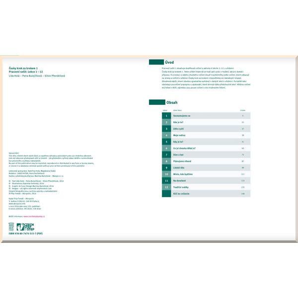 ᐉ Книга Petra Bulejcikova/Lida Hola "Česky krok za krokem 1 Pracovní ...