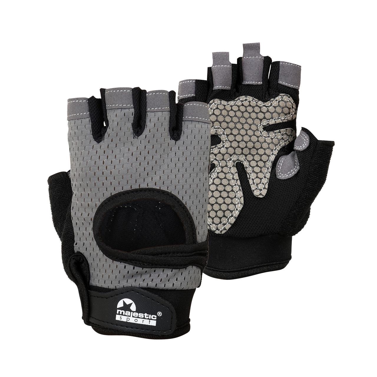 ᐉ Перчатки для фитнеса Majestic Sport M-SFG-G-XL XL Black/Grey