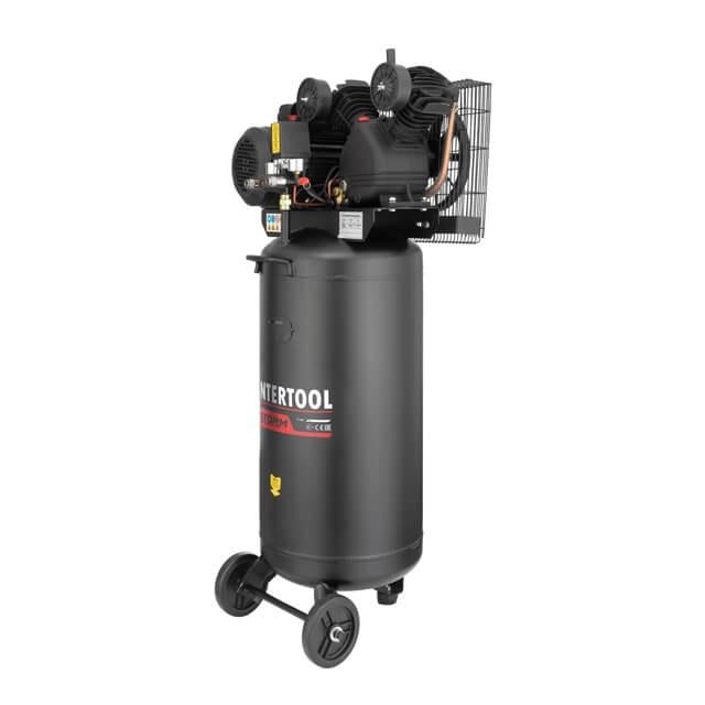 ᐉ Компрессор вертикальный Intertool 3 кВт 220 В 10 атм 500 л/мин 100 л (PT-0017) • Купить в ...