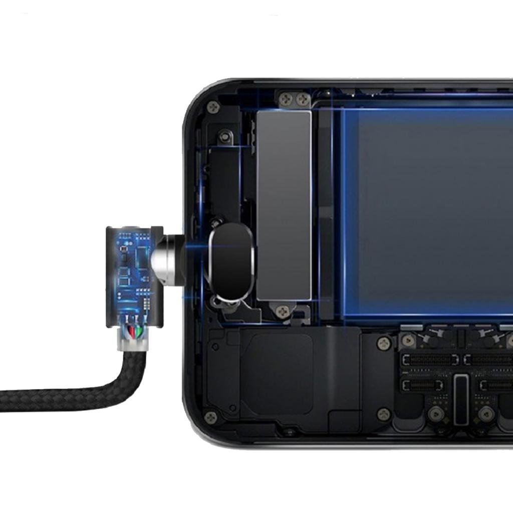 ᐉ Кабель магнітний Topk USB TK51i-VER2 Lightning 1 м Black (1378271 ...