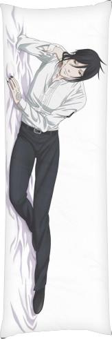 ᐉ Подушка дакімакура Себастьян Темний Дворецький 40х100 см (13529865 ...