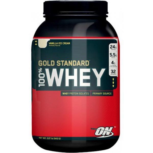 ᐉ Протеин Optimum Nutrition 100% Whey Gold Standard 909 г Ванильное ...