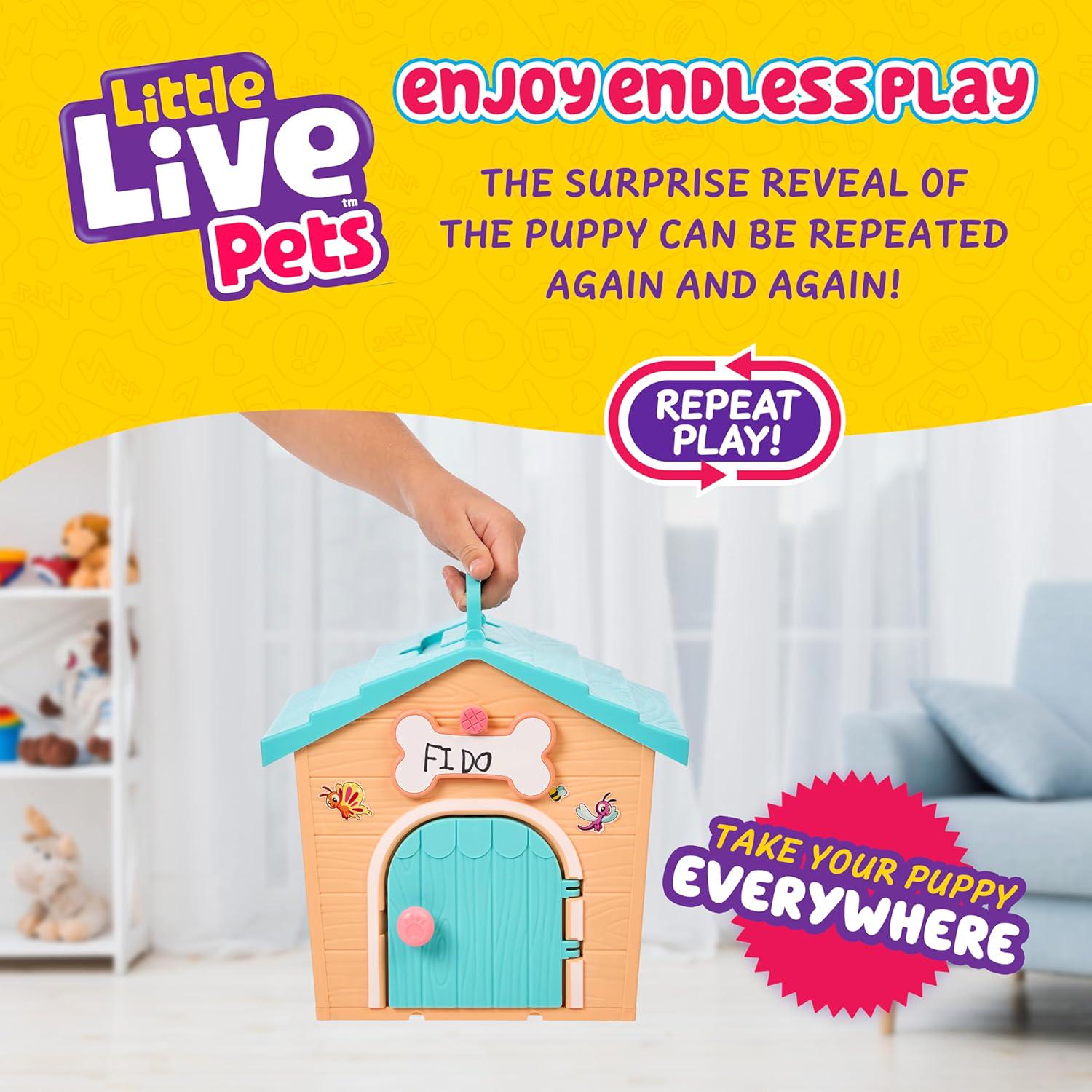 ᐉ Игровой набор Moose Little Live Pets Дом с сюрпризом мини Оранжевый ...
