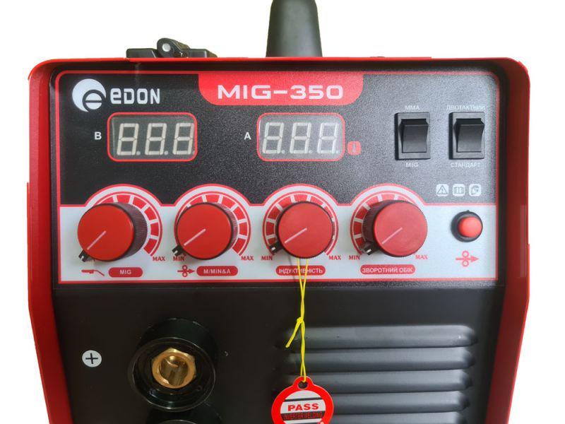 ᐉ Напівавтомат зварювальний Edon MIG 350 (220V) • Краща ціна в Києві, Україні • Купити в Епіцентр