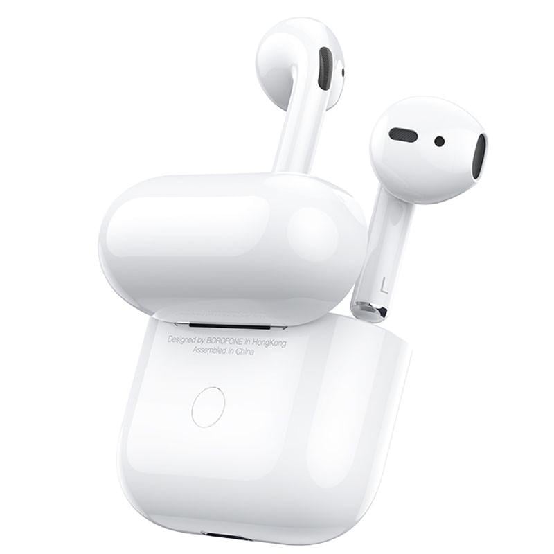 ᐉ Наушники беспроводные вакуумные Borofone BW02 Plus Bluetooth White ...