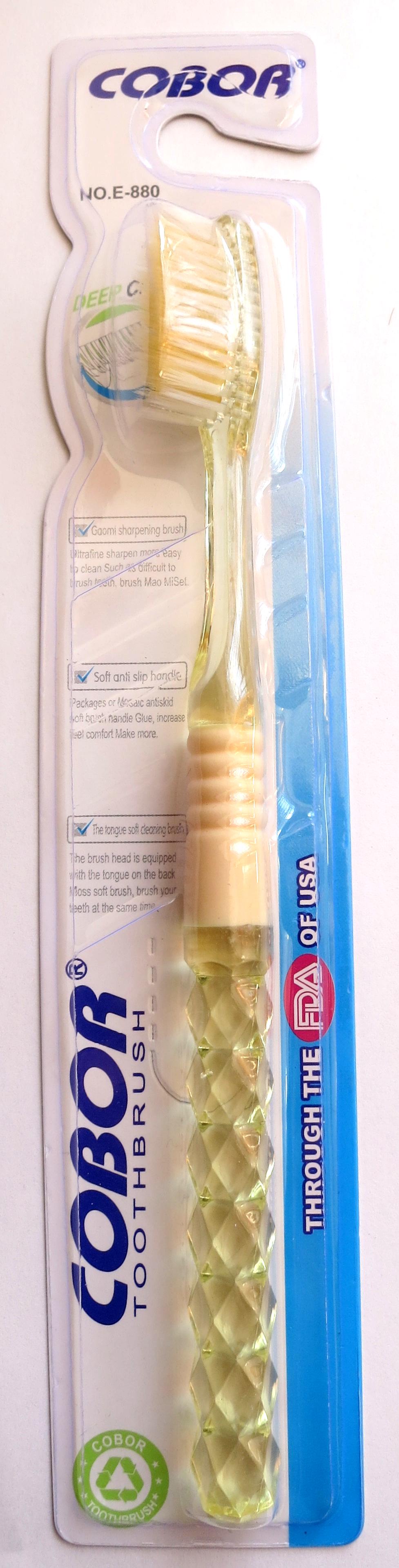 ᐉ Зубная щетка Cobor Deep clean E-880 мягкая 1 шт. (6948122308809)