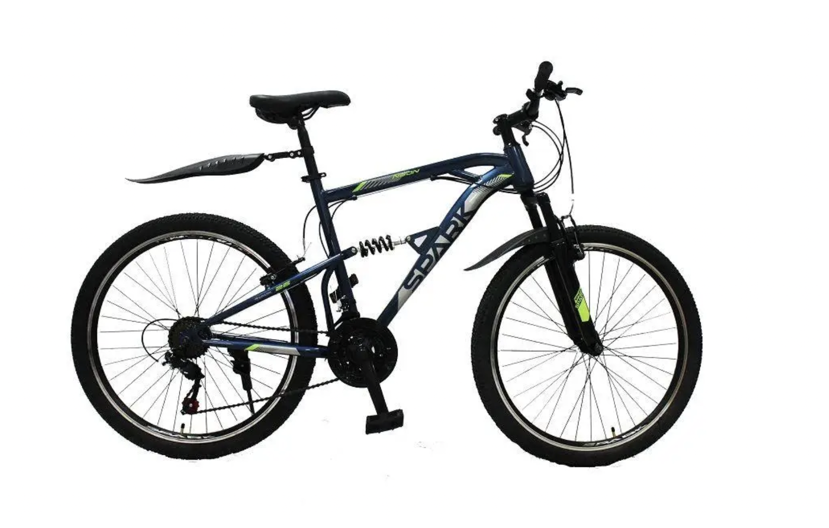ᐉ Велосипед горный Spark Neon 19'' 2-х подвесный колеса 26'' стальная ...