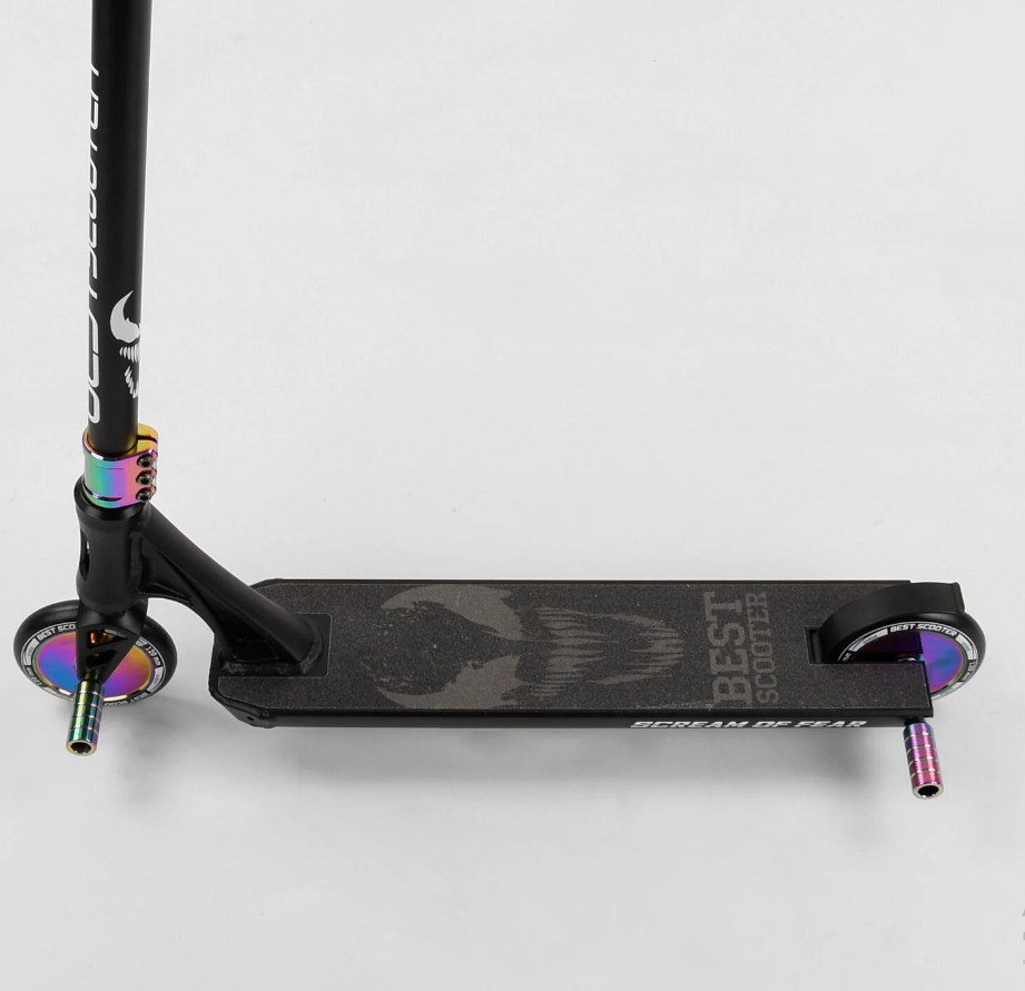 ᐉ Самокат трюковой Best Scooter Simbiote HIC-система 120 мм PU с ...