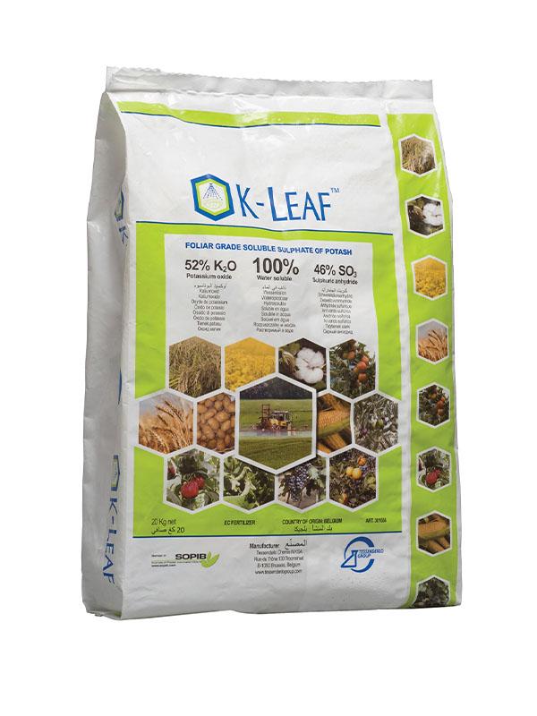 ᐉ Удобрение внекорневое K-Leaf с содержанием калия и серы 20 кг (0006)
