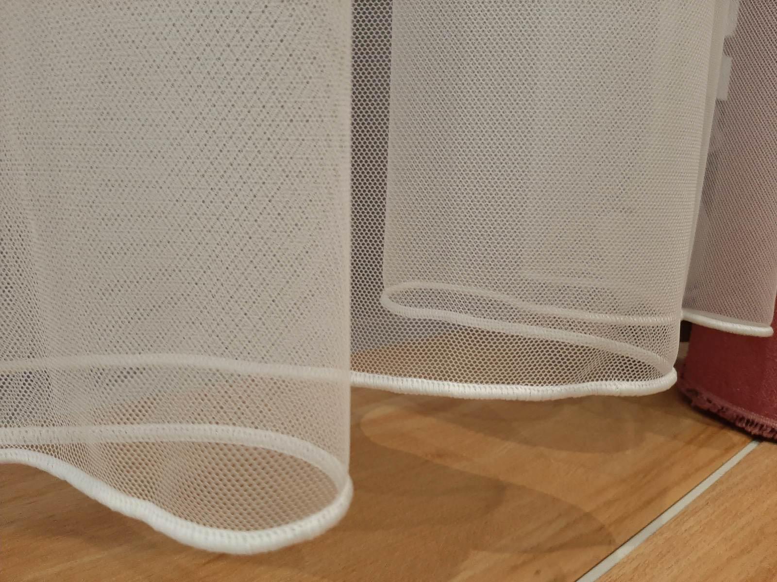 ᐉ Тюль грек сітка з обтяжувачем 2 7х5 м 1 шт Молочний • Краща ціна в Києві Україні • Купити в