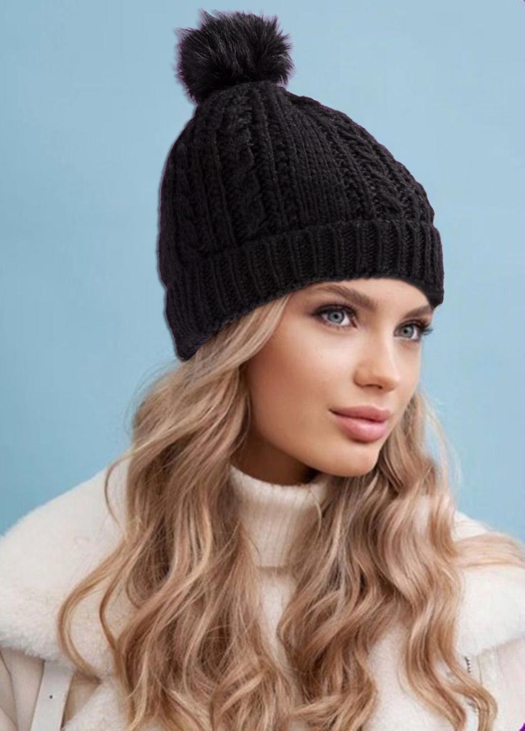 ᐉ Шапка Canda One Size Черный 5003610