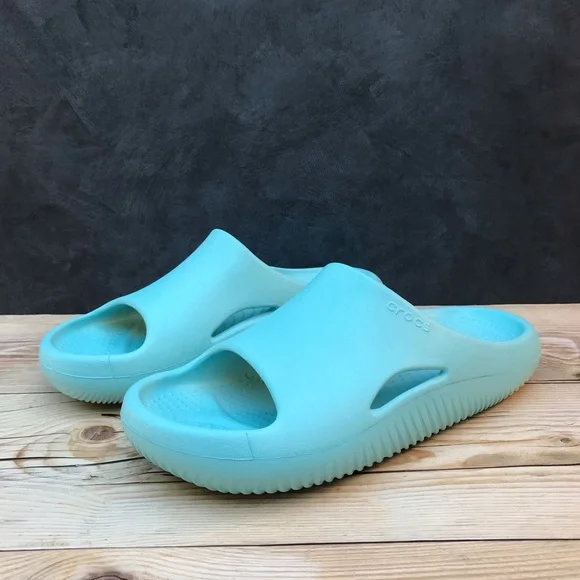 ᐉ Сабо Crocs Mellow Recovery Slide Pond р. 37-38 Блакитний (19176 ...