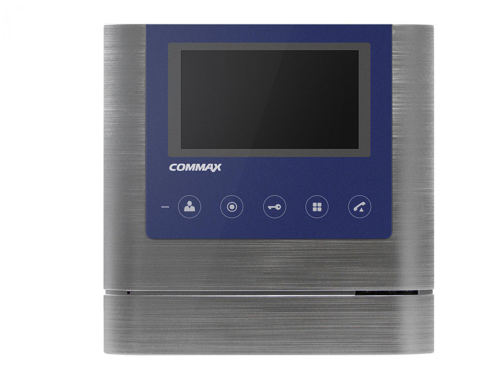 ᐉ Видеодомофон Commax CDV-43M Blue/Dark SIlver (19358) • Купить в Киеве ...