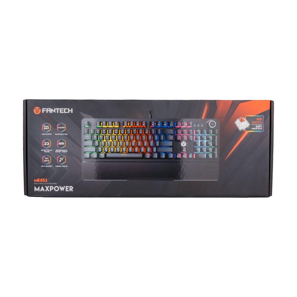 ᐉ Клавиатура Fantech Max Power MK853 Red Switch Black (29caa1-16639 ...