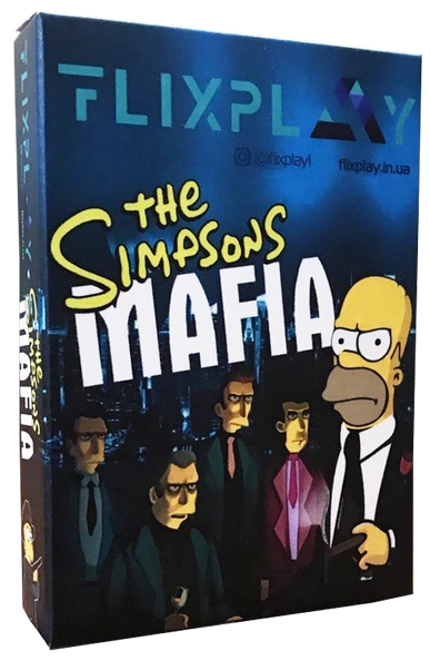 ᐉ Настольная игра The Simpsons Mafia (2024992819)