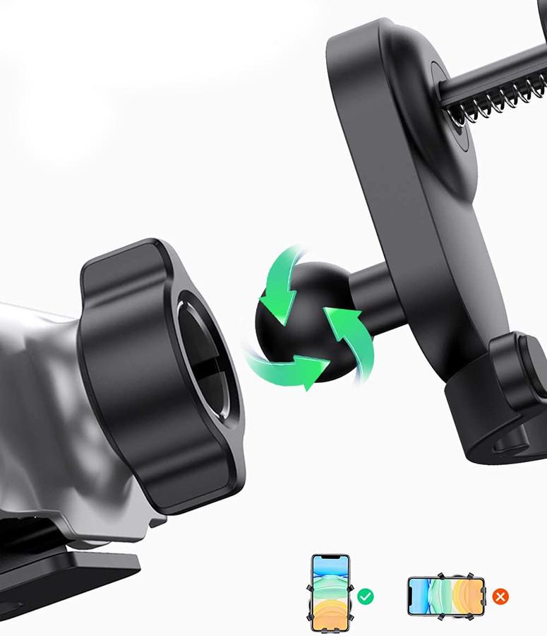 ᐉ Держатель для телефона в машину UGREEN LP228 Gravity Air Черный ...