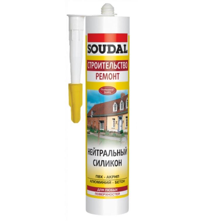 ᐉ Герметик силиконовый SOUDAL 280 мл Прозрачный (99900369) • Купить в ...