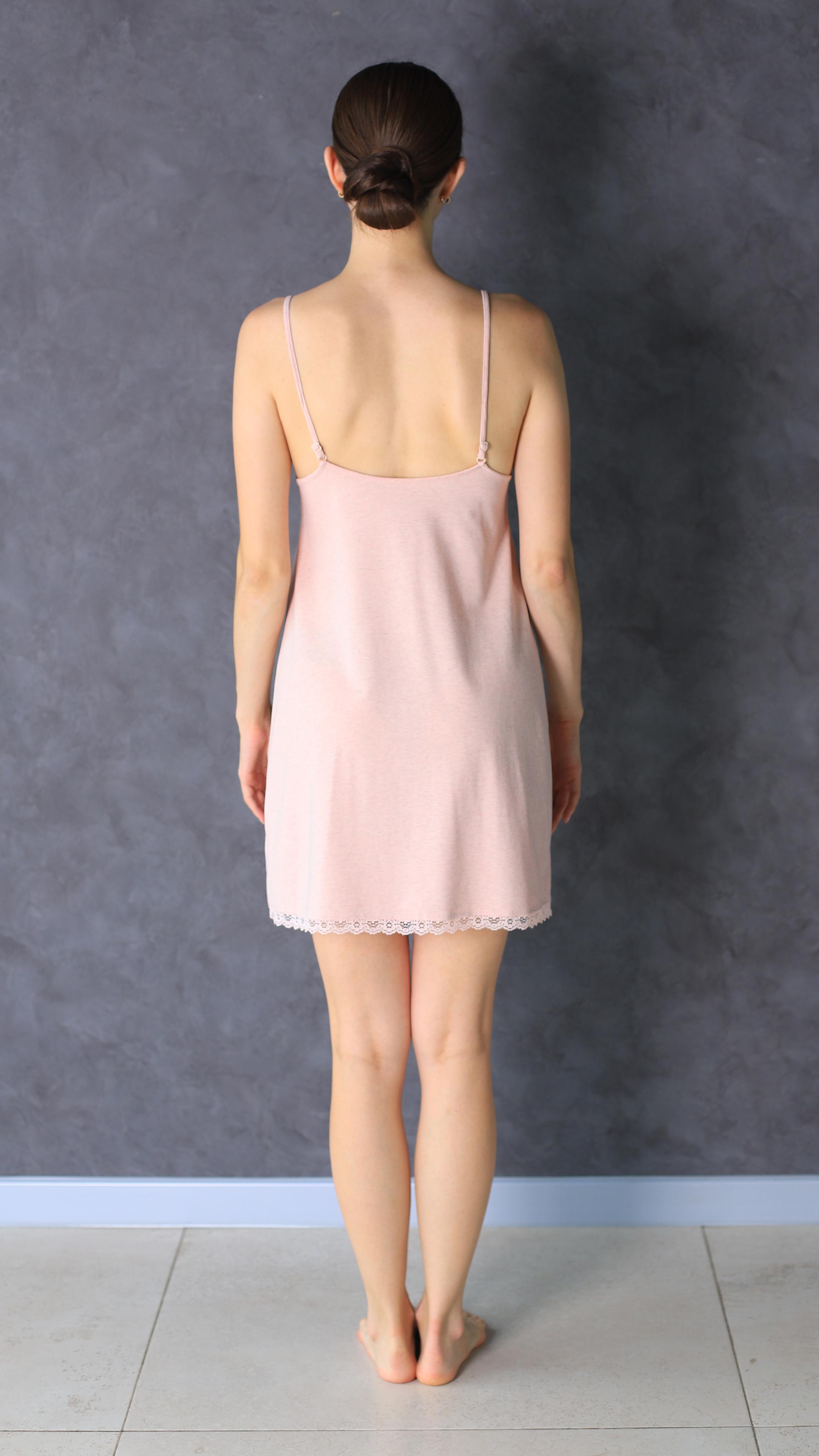 ᐉ Нічна сорочка Ellen Grace ldk 118/20/01 M рожева • Краща ціна в Києві ...