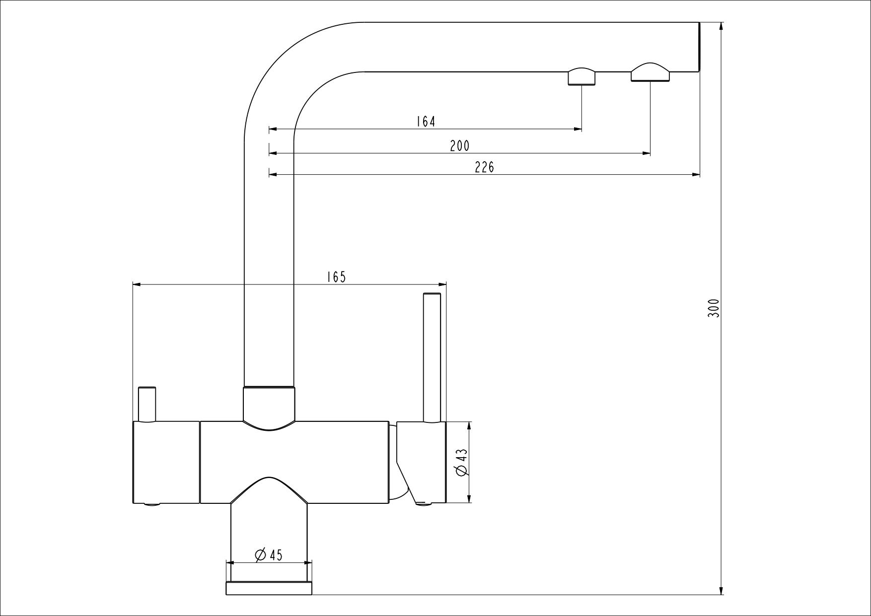 ᐉ Смеситель для кухни Gappo G43752-21 (17822) • Купить в Киеве, Украине • Лучшая цена в Эпицентр